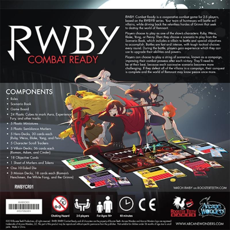RWBY - Combat Ready - Board Game – Gumnut
