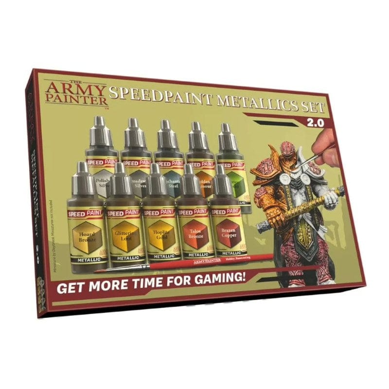 Army Painter Warpaints - Speedpaint Metallics Set 2.0 – Gumnut