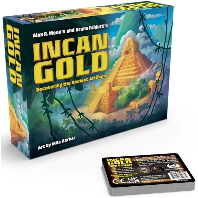 Incan Gold 2024 Edition (Inc New Dangers Expansion) – Gumnut