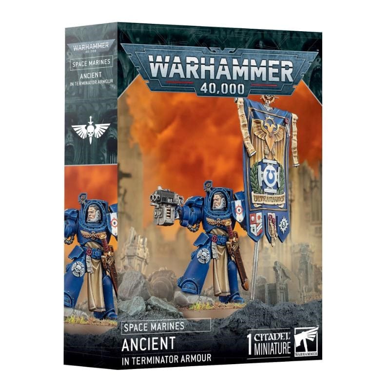 Warhammer 40k - Space Marines - Ancient In Terminator Armour (Preorder ...