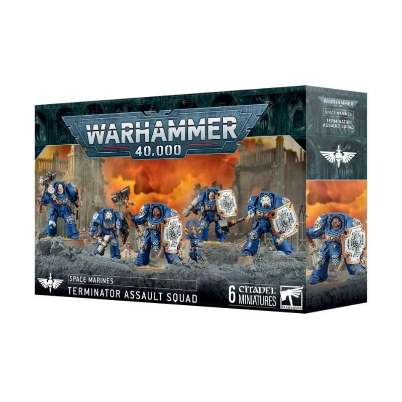 Warhammer 40k - Space Marines - Terminator Assault Squad (2026) (Preor ...