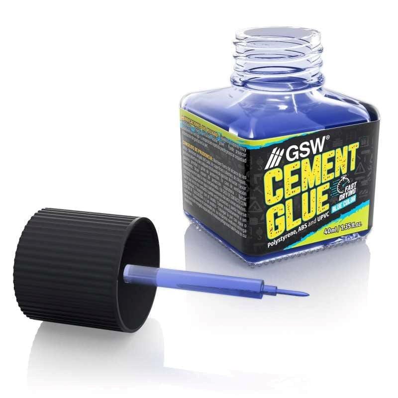 GSW - Blue Cement Glue For Plastics 40ml – Gumnut