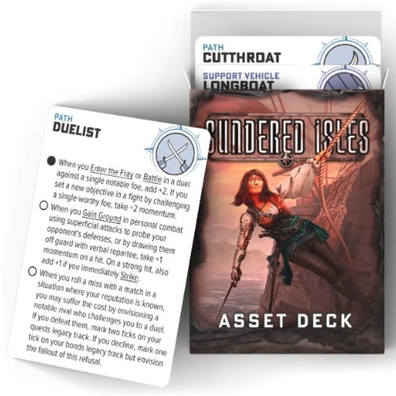 Ironsworn - Sundered Isles RPG - Asset Deck – Gumnut