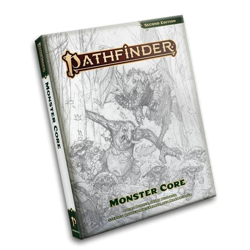 Pathfinder RPG Remaster - Monster Core Sketch Cover Edition – Gumnut