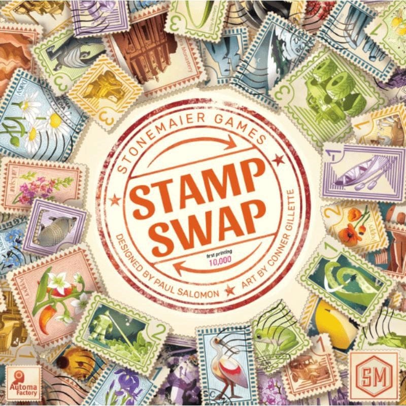 Stamp Swap - Board Game (Preorder - 31/10/2024 Release) – Gumnut