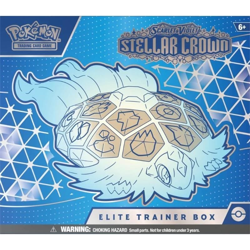 Pokemon TCG - Scarlet & Violet 7 - Stellar Crown - Elite Trainer Box ...