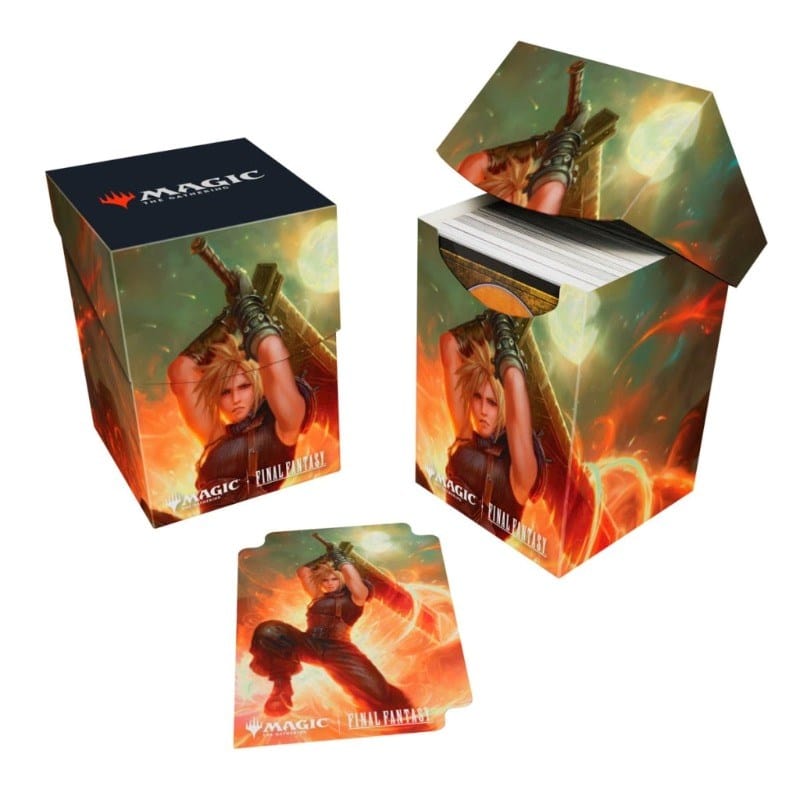Deck Box - Ultra Pro MTG - Final Fantasy Commander - Cloud Ex-Soldier ...