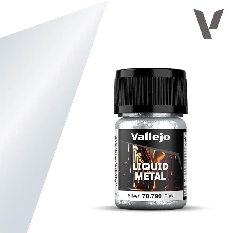 Paint - Vallejo Liquid Metal - Silver V2 - 35ml – Gumnut