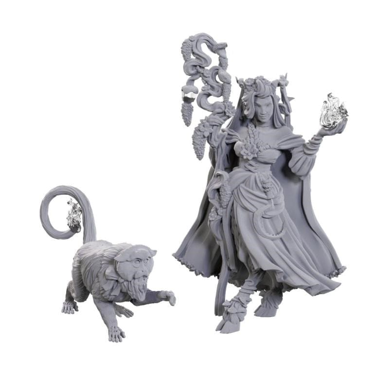 Critical Role Unpainted Miniatures - Fearne Calloway & Mister – Gumnut