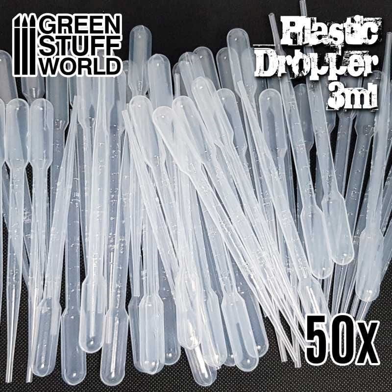 GSW - Plastic Long Dropper x50 (3ml) – Gumnut