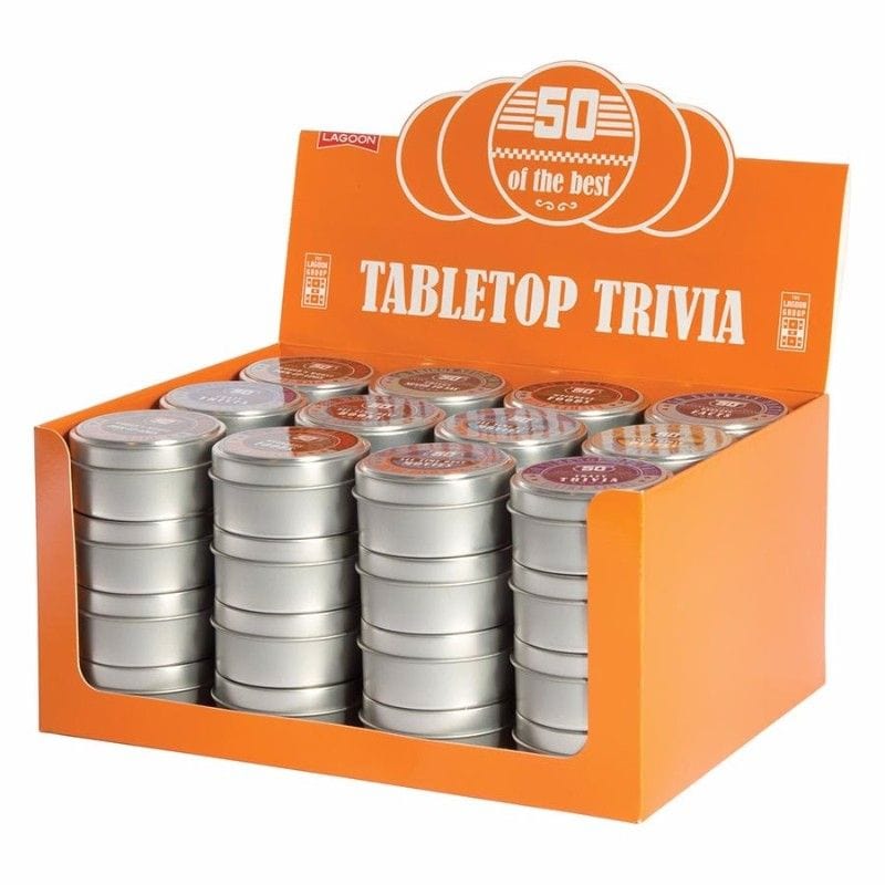 50 of the Best Tabletop Trivia (Assorted) – Gumnut