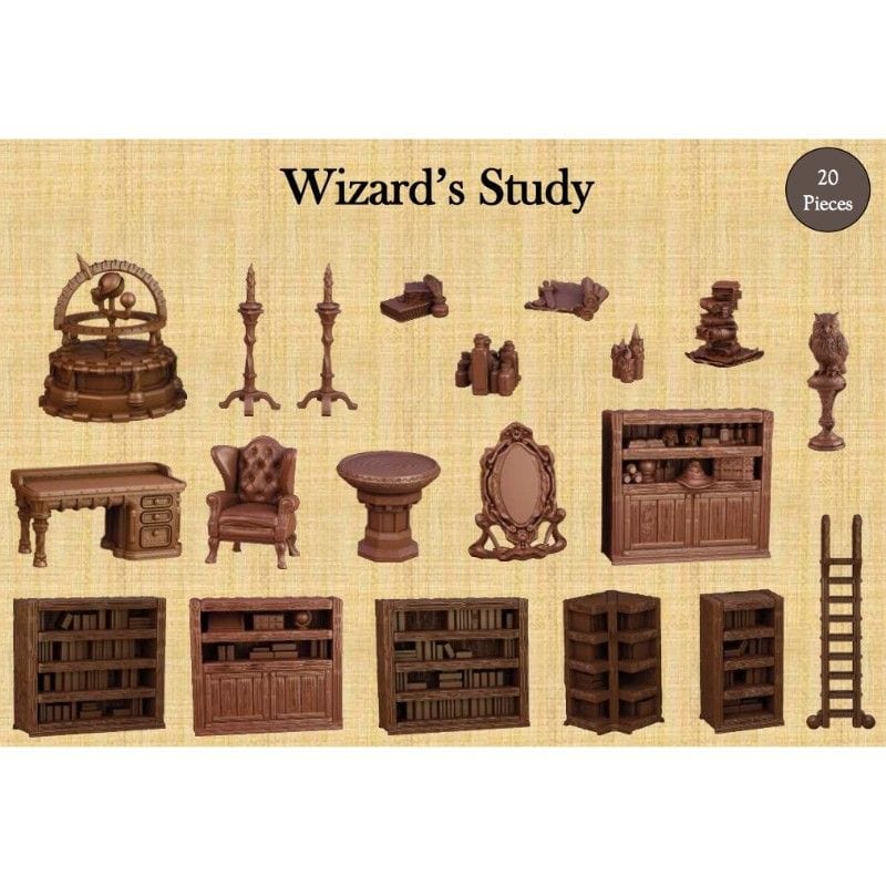 TerrainCrate - Wizard's Study – Gumnut